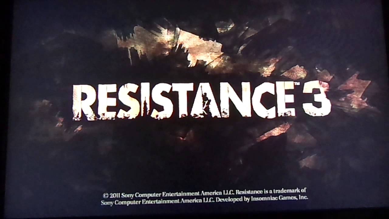 RESISTANCE 3 - PLAYSTATION PS3 - YouTube