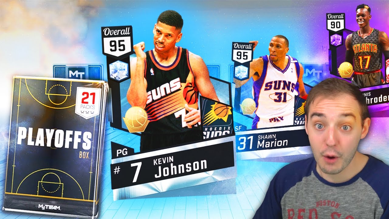 NBA 2K17 My Team NEW DIAMOND KEVIN JOHNSON! NBA PLAYOFFS ARE HEATING UP ...