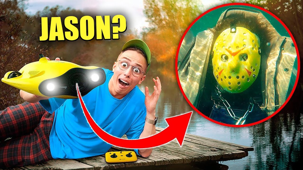 J'AI FILMÉ JASON SUR UN DRONE SOUS-MARIN DANS LA VRAIE VIE ** il est là ...