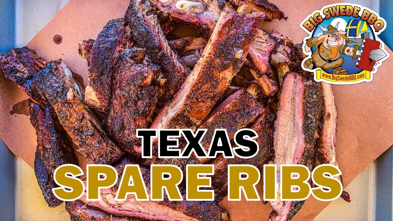 Smoked Texas Spare Ribs - YouTube