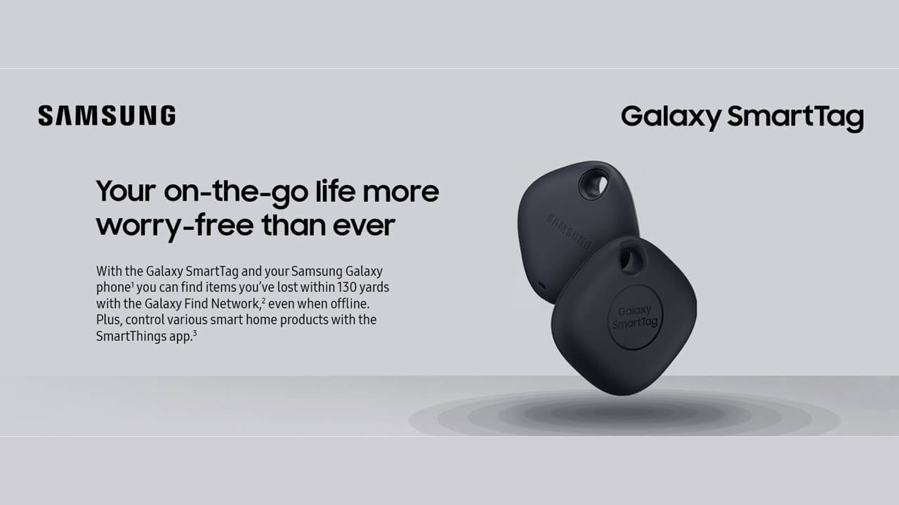 Samsung Galaxy Smart Tag Bluetooth Tracker - YouTube