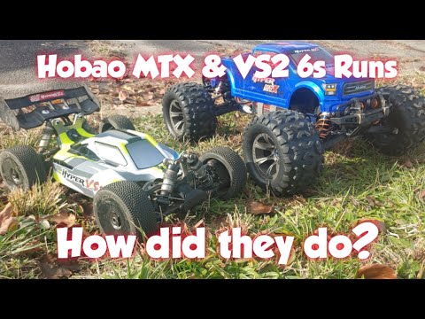 Running two of Hobaos Top Off road Cars/Trucks - YouTube