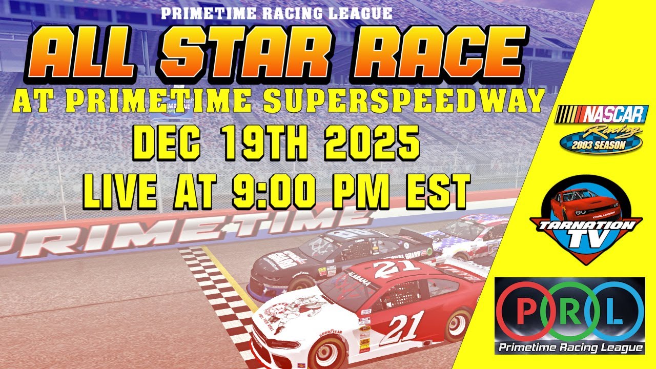 PRIMETIME RACING LEAGUE All Star Race 2025 - YouTube