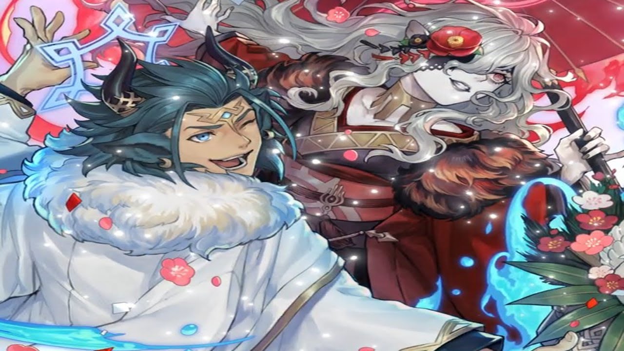 HAPPY NEW YEAR! Hey look it's Askr & Embla again! #feh - YouTube