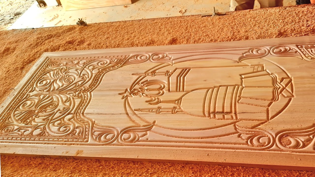 Extra Quality Royal Door Designing with Fully Automated CNC Router ...