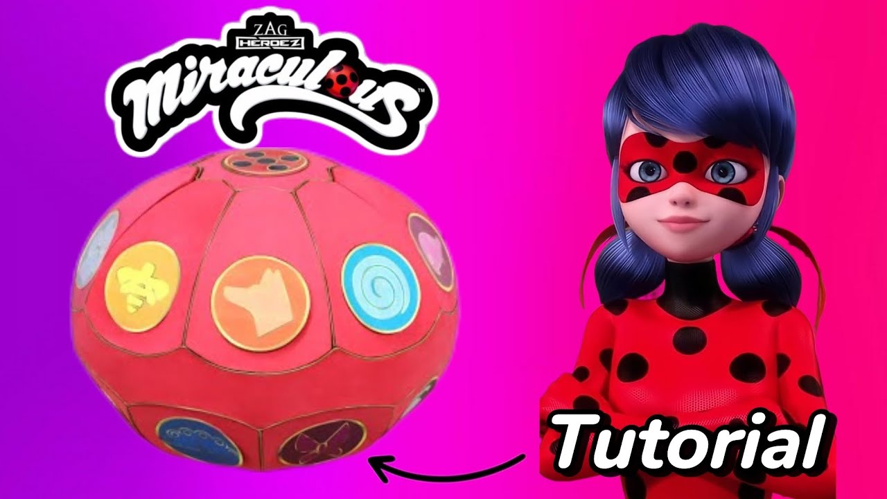 I show you how to make the new round box of miraculous (season 4) - YouTube