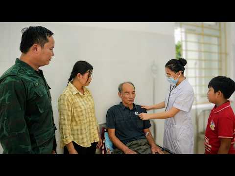 The Kind Old Man Suddenly Fell Seriously Ill — The Veteran Rushed Him to the Clinic