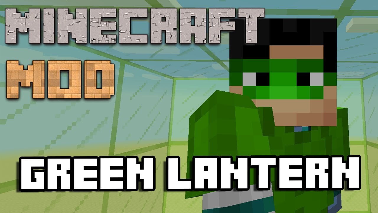 Minecraft Mods 1.8.6 : GREEN LANTERN !! - ONE COMMAND - Vanilla Mod ITA ...