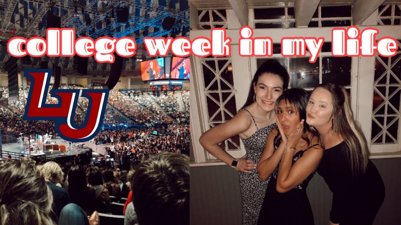 a week in my life at liberty university // first week back & hall ...