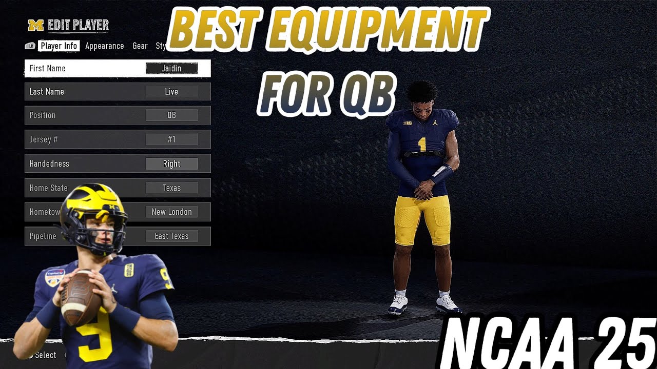 Best drip for QB in NCAA25🔥 - YouTube