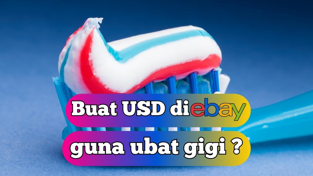 Ubat Gigi RM 40 jual sampai RM 130 di eBay - YouTube