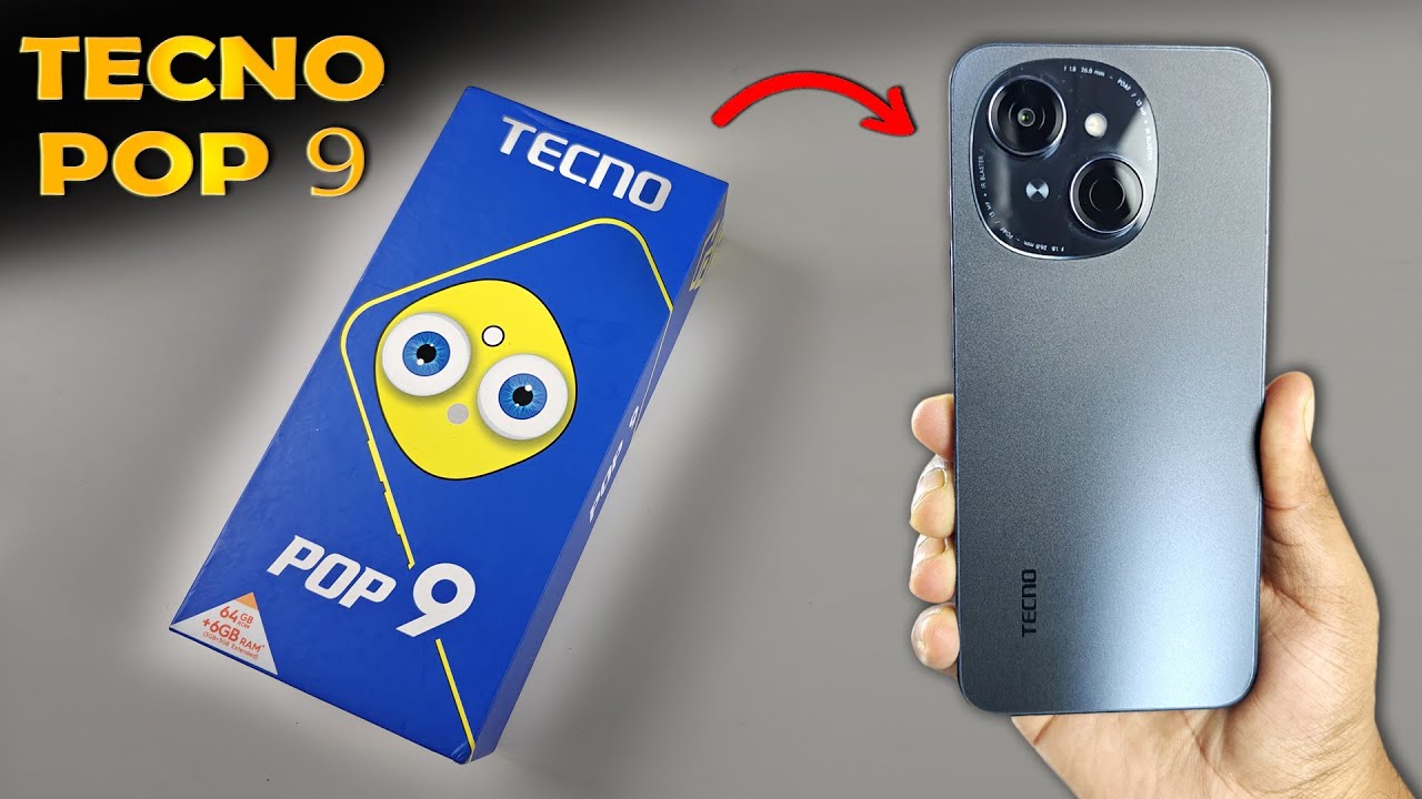 TECNO POP 9 Unboxing, Camera, Gaming | Best Budget Smartphone under ...
