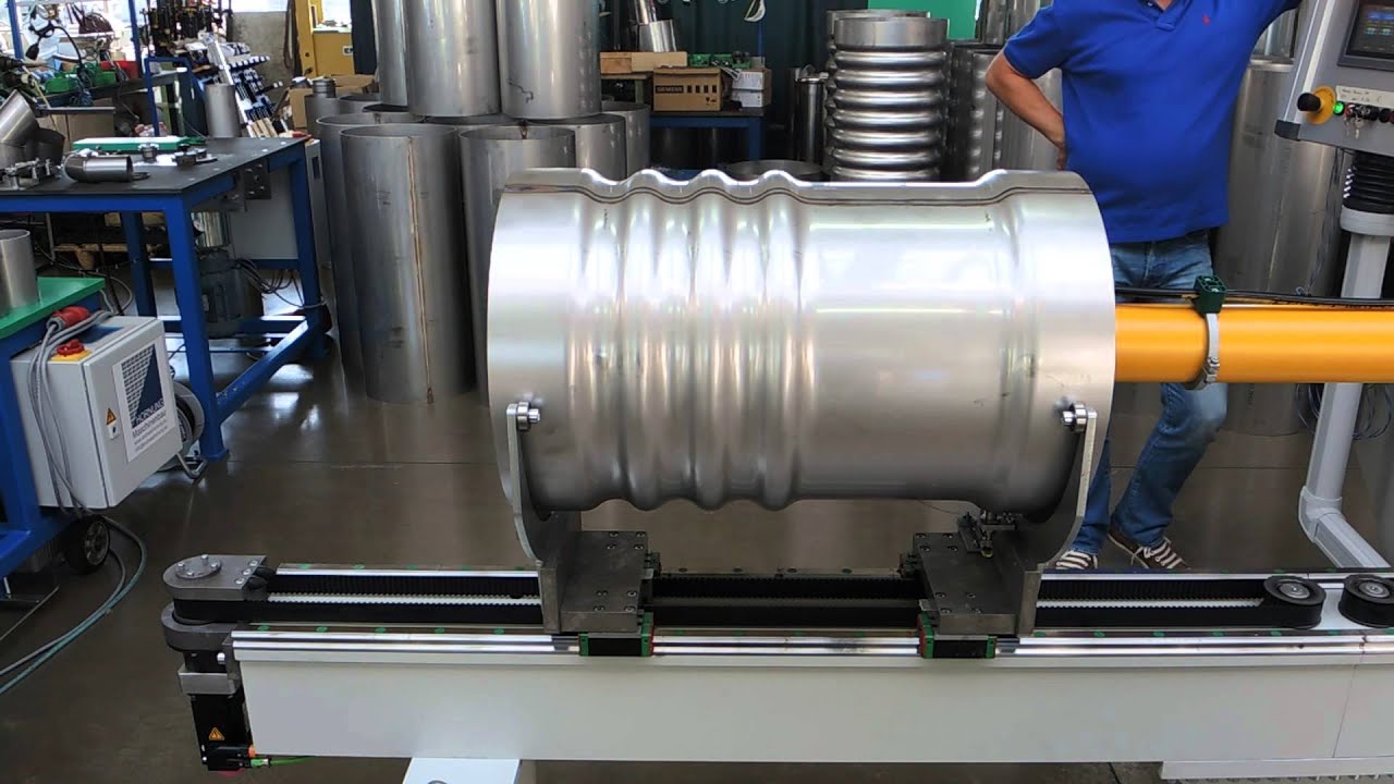 Wellenformmaschine - Wave Forming Machine - YouTube