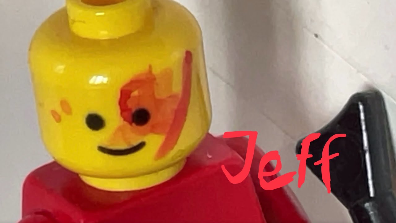 Lego stop motion fight scene with jeff #jeff #lego #stopmotionfilm # ...