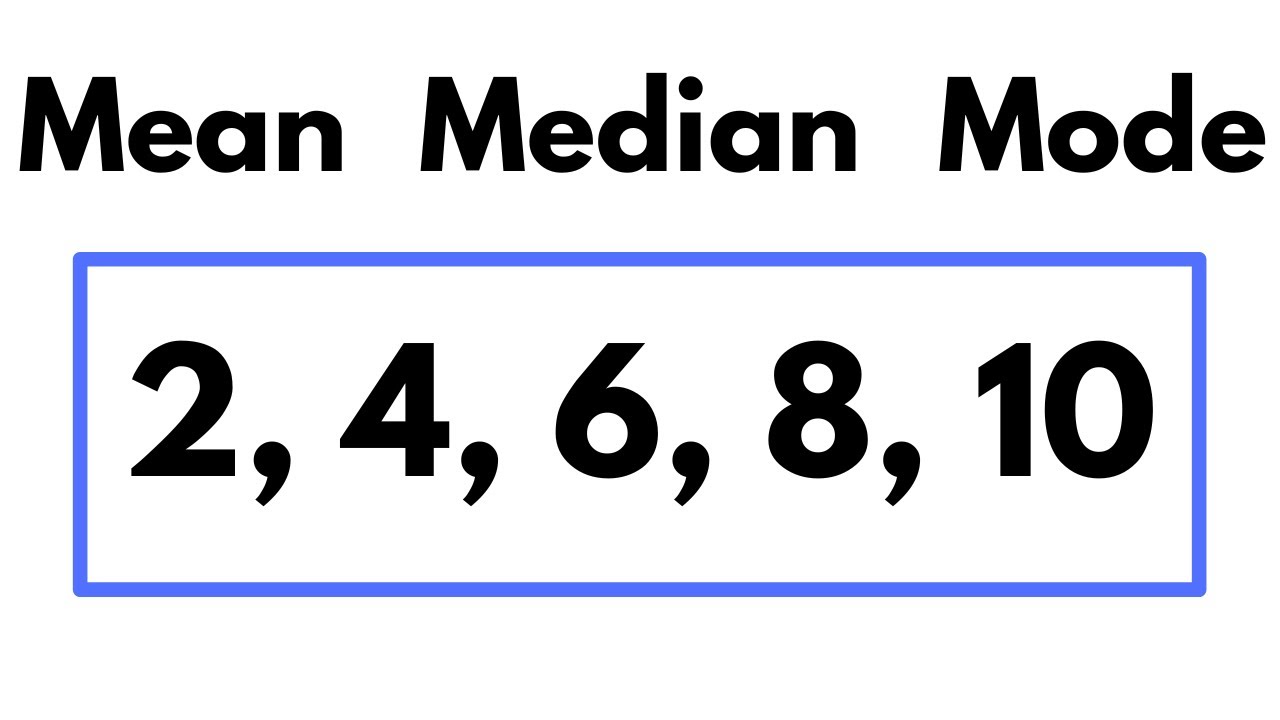 How to find Mean Median Mode - YouTube