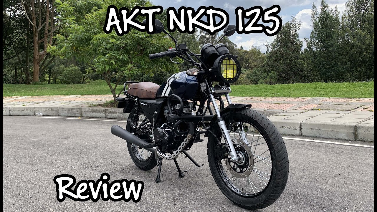 AKT NKD 125 Modelo 2022 Edicion Classic | Review es Español - YouTube