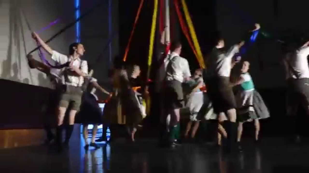 Ogden Institute Folk Dancers German Maypole Dance Maibaum Tanzle - YouTube
