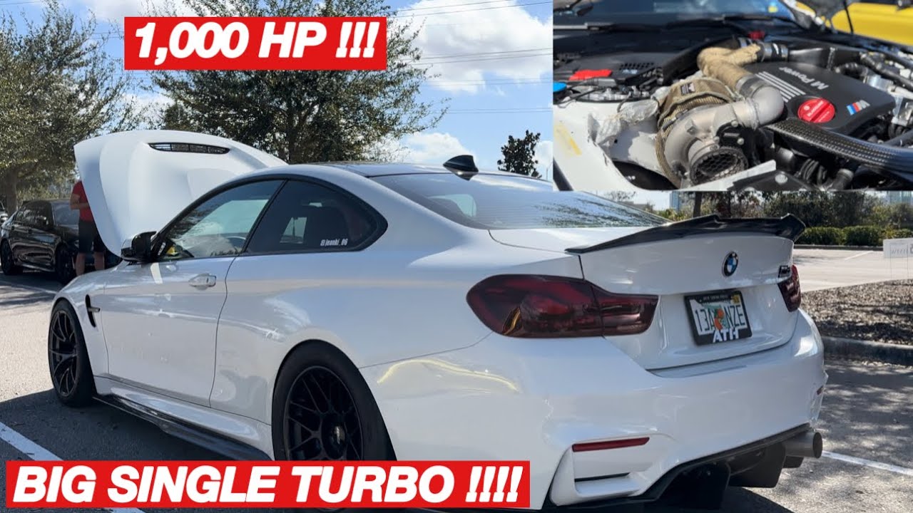 Built Single Turbo M4 + Orlando Cars And Coffee!! - YouTube