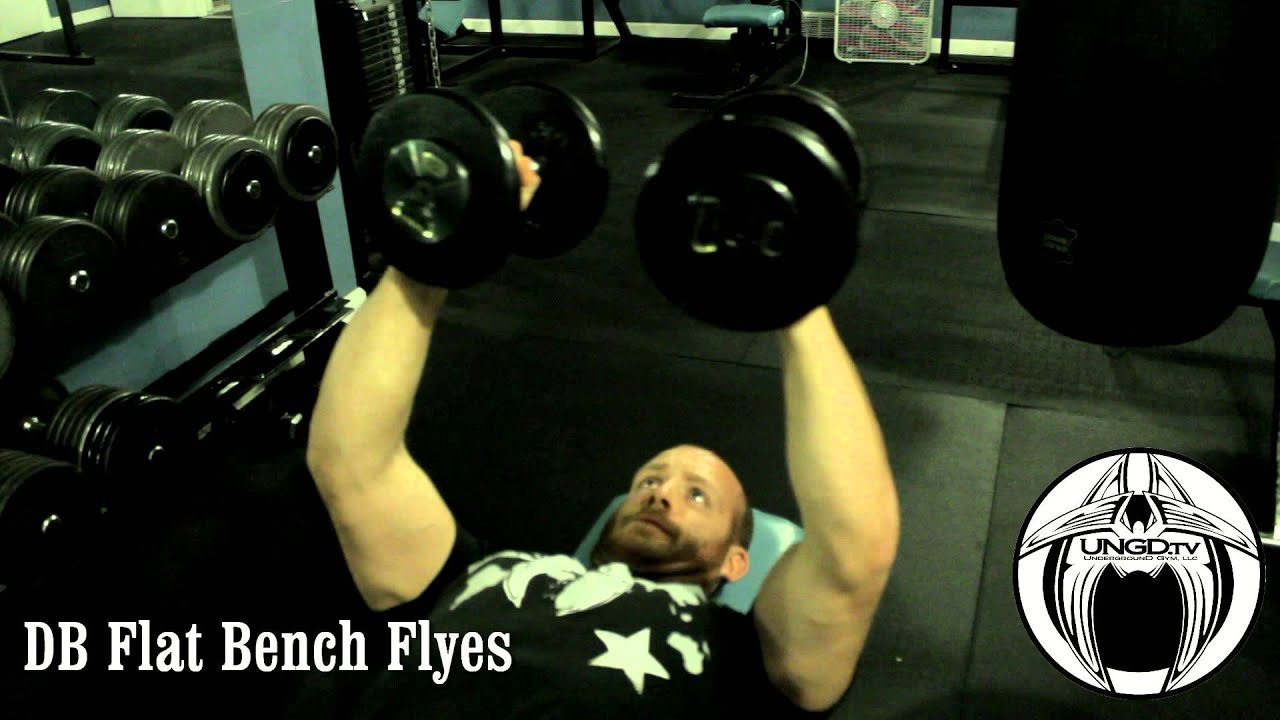 DB Flat Bench Flyes - YouTube