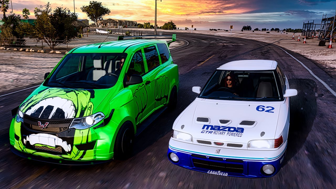 FH5 New Cars: Mazda 323 GT-R 1992 AND Wuling Sunshine S 2013 - YouTube
