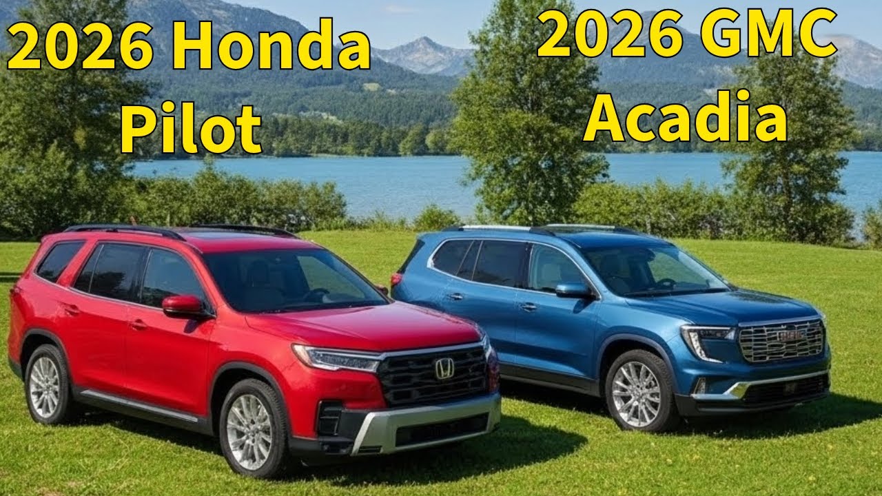 Honda Pilot 2026 vs 2026 GMC Acadia – You Won’t Believe Which SUV Wins ...