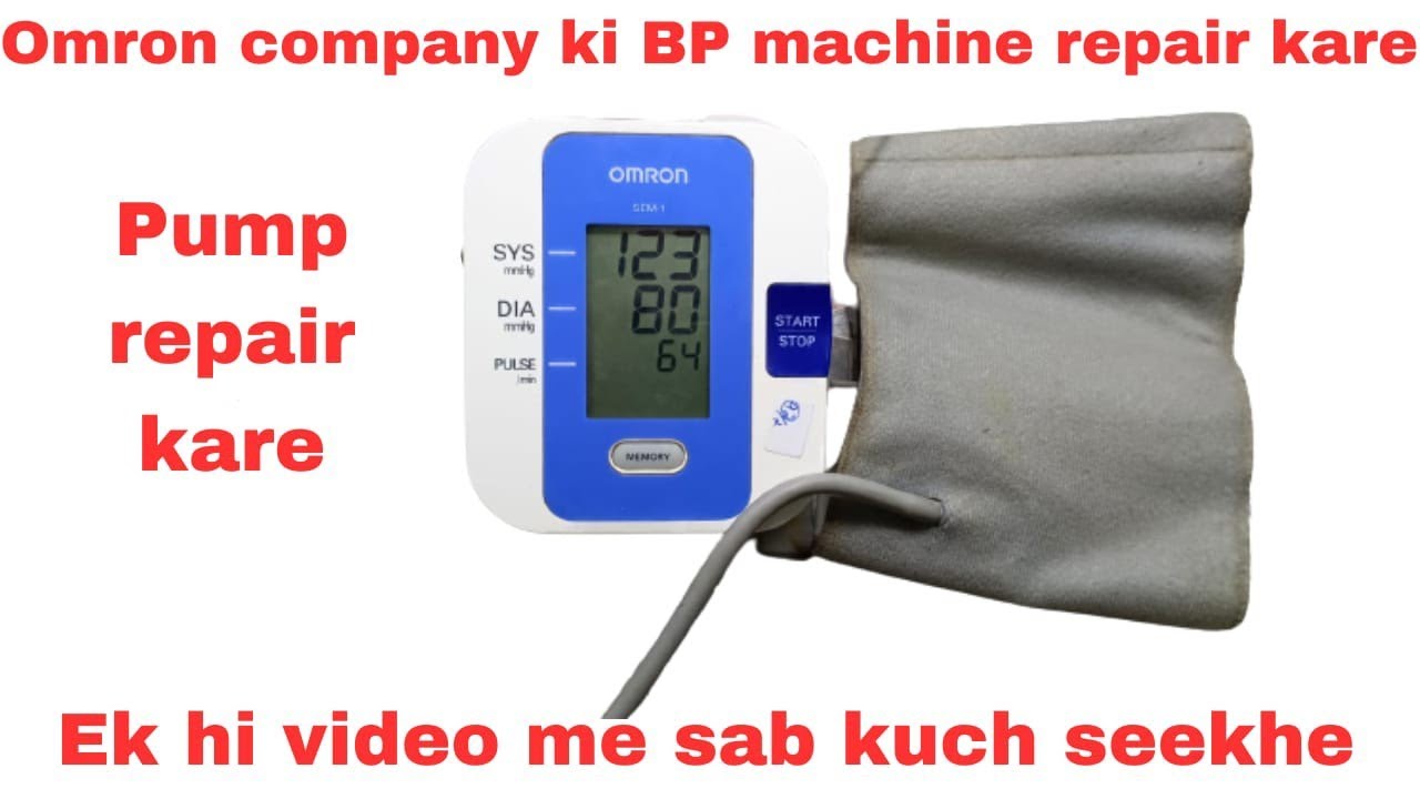 OMRON SEM-1 BP machine repair karna seekhe.. #machine #repair # ...