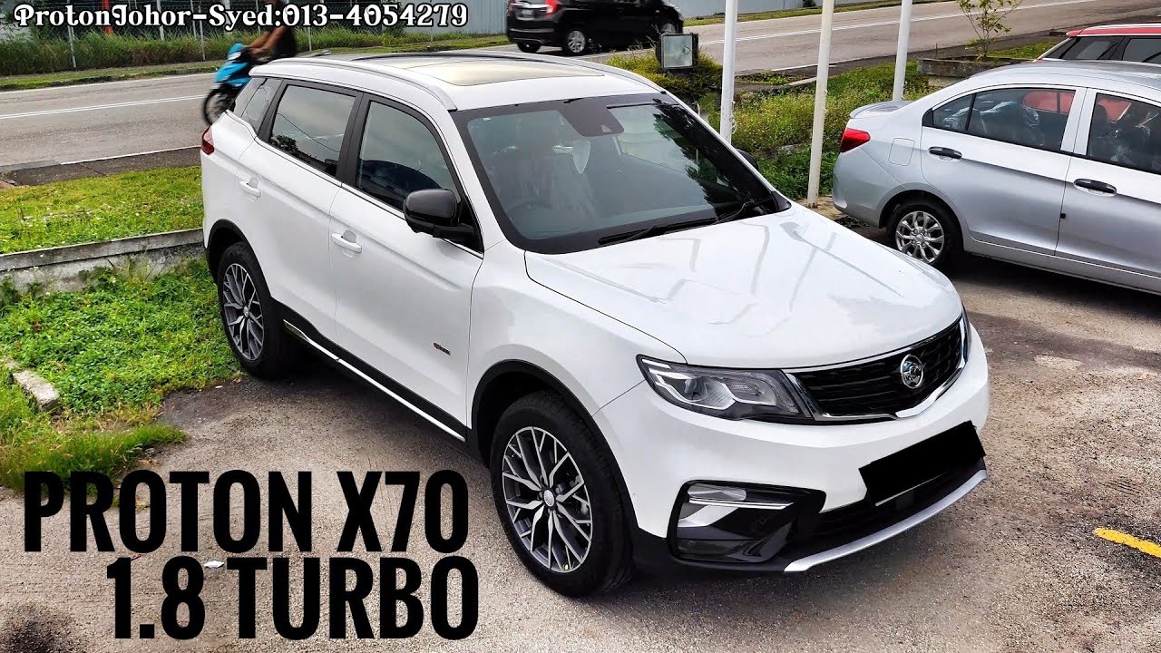PROTON X70 PREMIUM 1.8 TURBO Putih Snow White mc1 - YouTube
