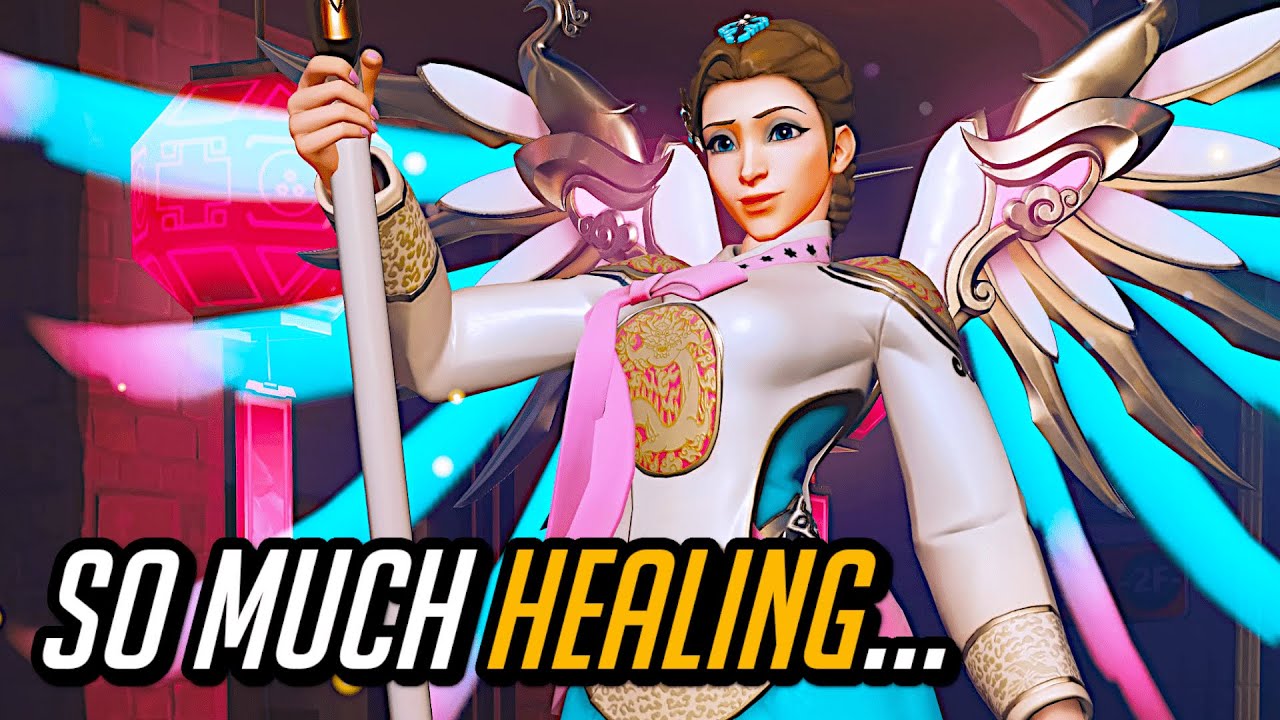 Seolbim Mercy is FIXED! + 21k Healing 😇 - Overwatch 2 - YouTube