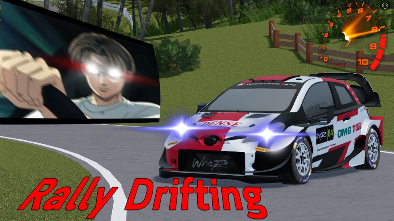 Initial D but Takumi being a rally driver | WRC ROBLOX Rally - YouTube