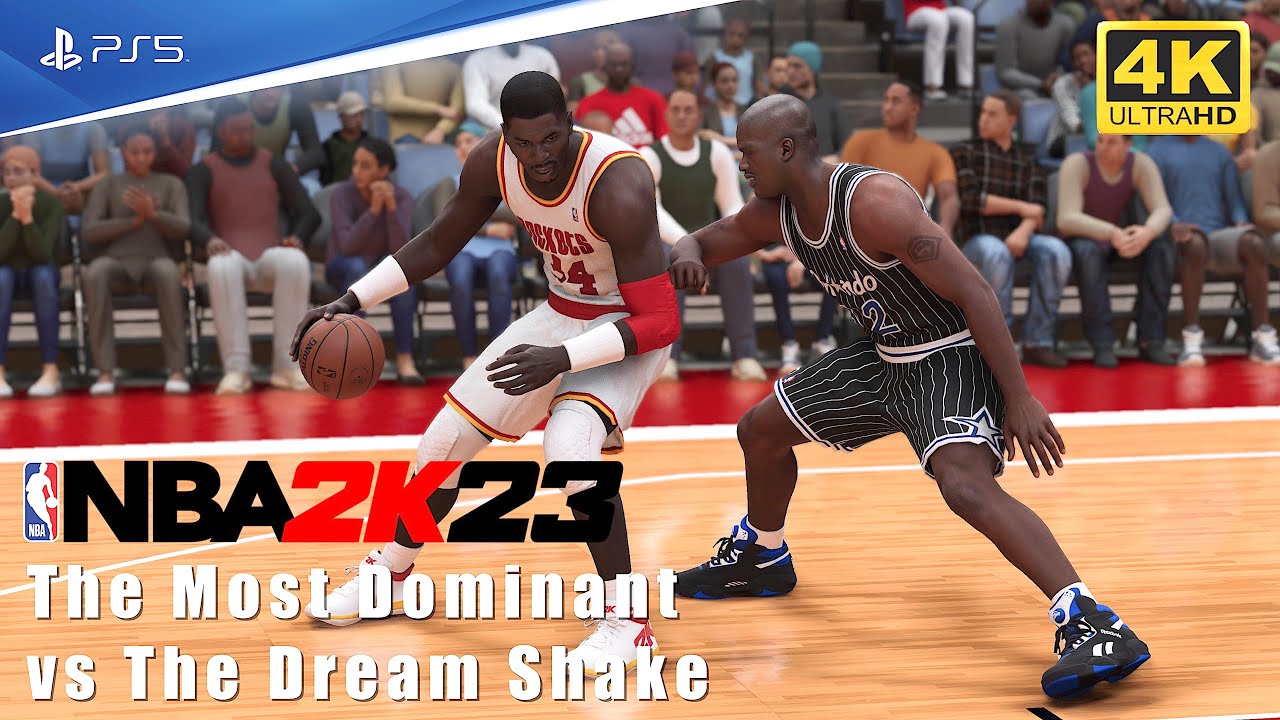 NBA 2K23 [PS5 4K] '95 Magic vs '94 Rockets - Shaquille O'Neal vs Hakeem Olajuwon - Classic ...