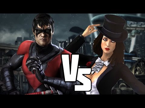 Injustice versus NIGHTWING Vs Zatanna - YouTube