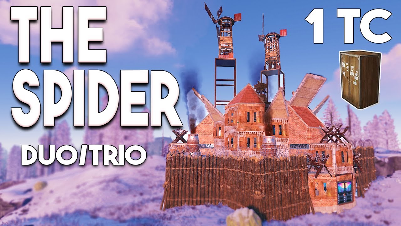 THE SPIDER - *COMPACT* single TC duo/trio Rust Base Design 2023 - YouTube