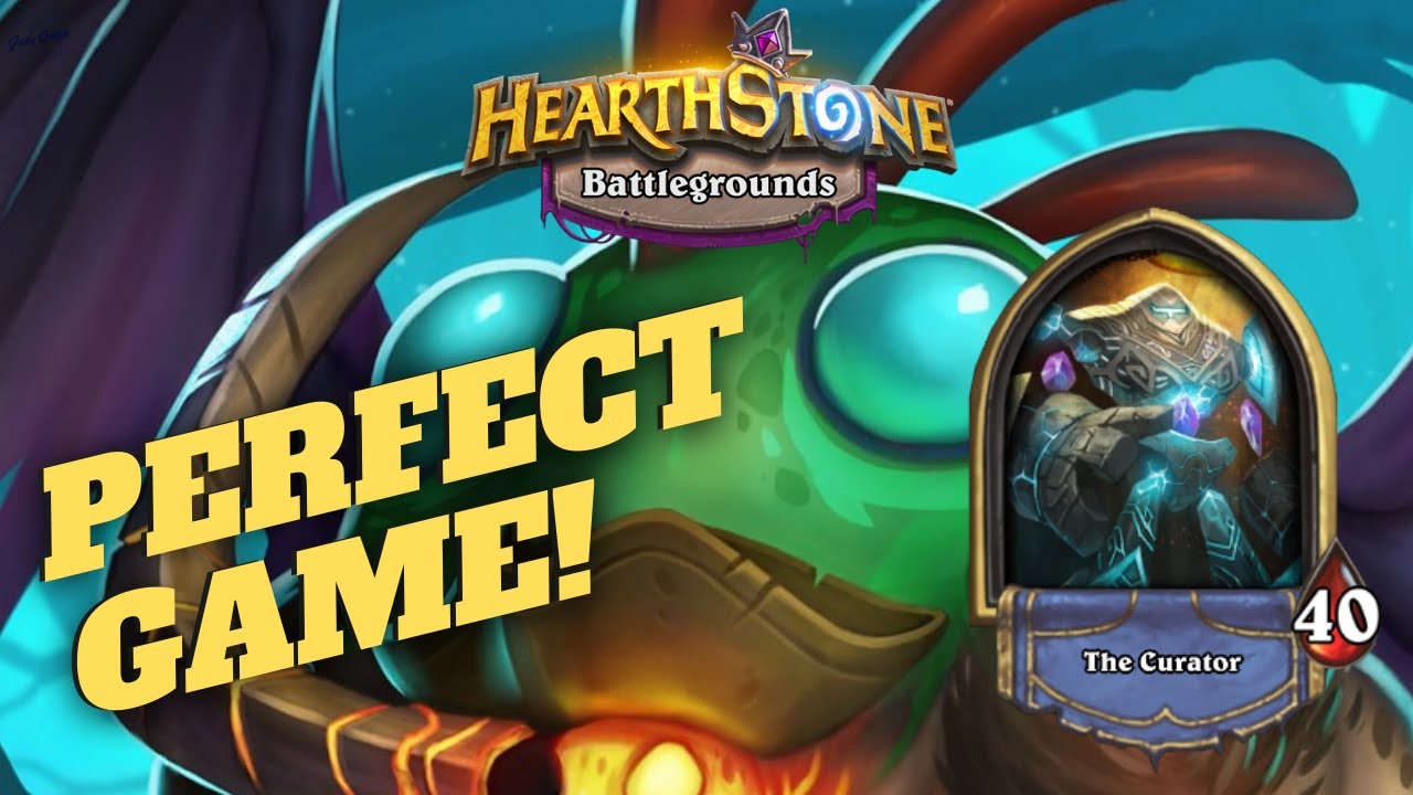 PERFECT CURATOR GAME! | Hearthstone Battlegrounds - YouTube