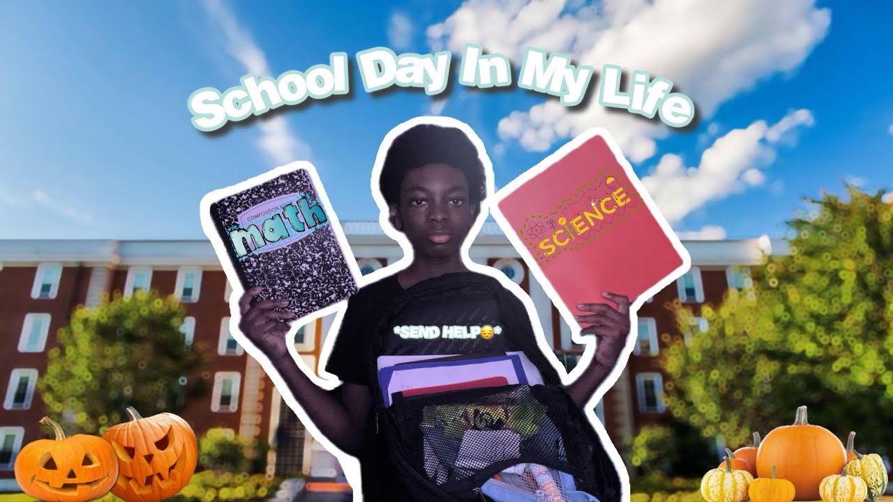 SCHOOL DAY IN MY LIFE *must watch* - YouTube