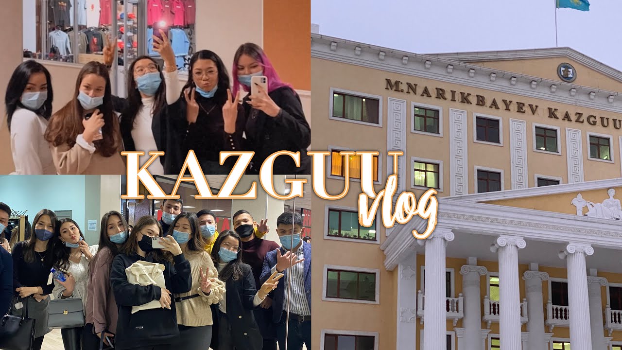 first day of KAZGUU student// первый день как студент - YouTube