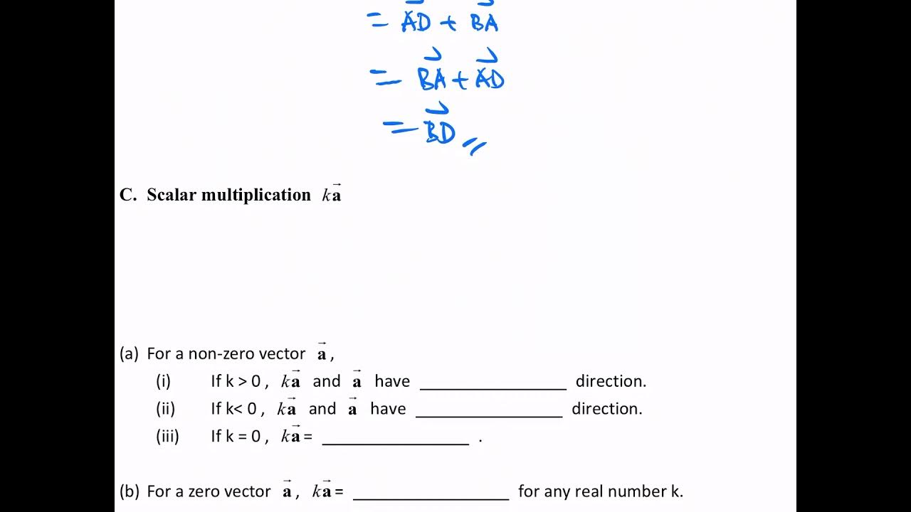 01 Introduction to Vectors P.3b - YouTube