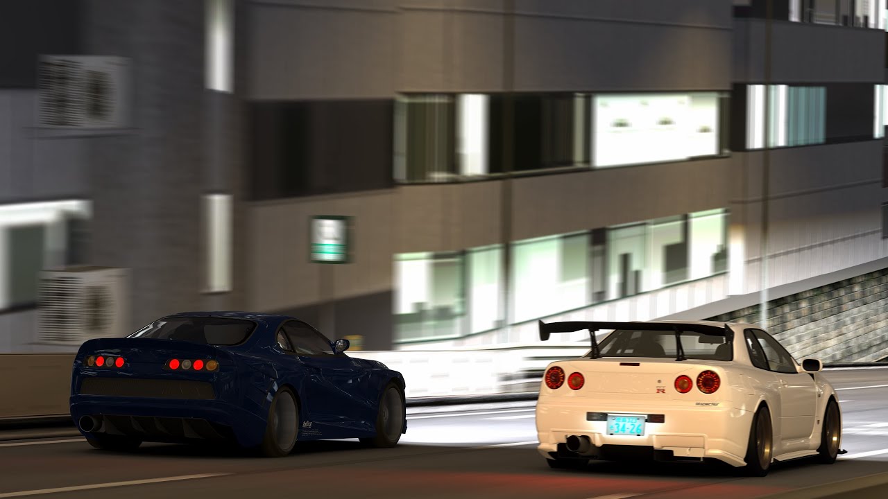 Street Racing 900BHP Abflug S900 Toyota Supra vs Nissan Skyline GT-R ...