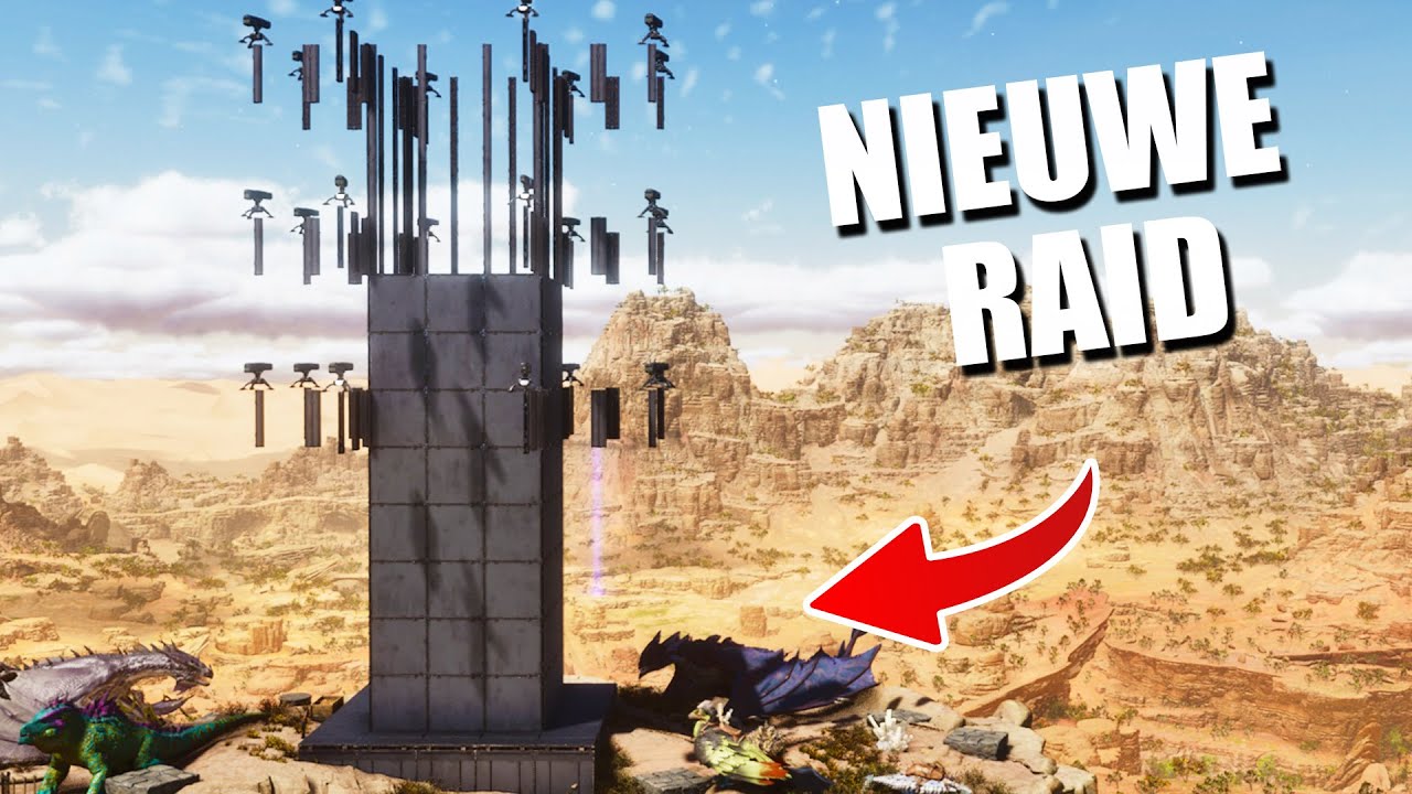 RAID BASES Zoeken In Scorched Earth | ARK Survival Ascended - YouTube