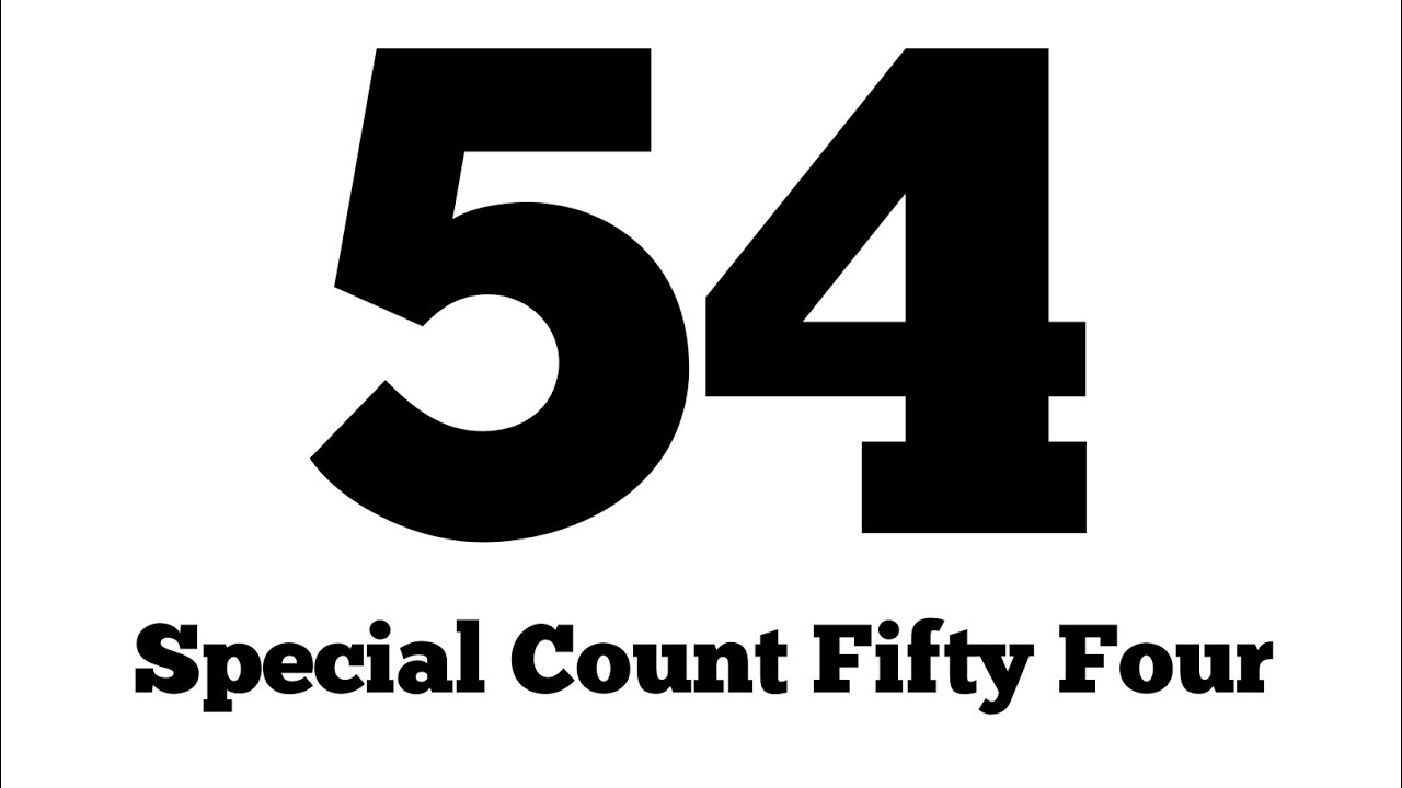 Count 54 - YouTube