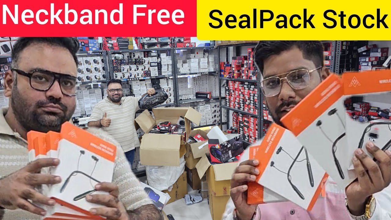 SealPack Neckband Free😱SealPack Firebolt Smart Watches Boat Speaker ...