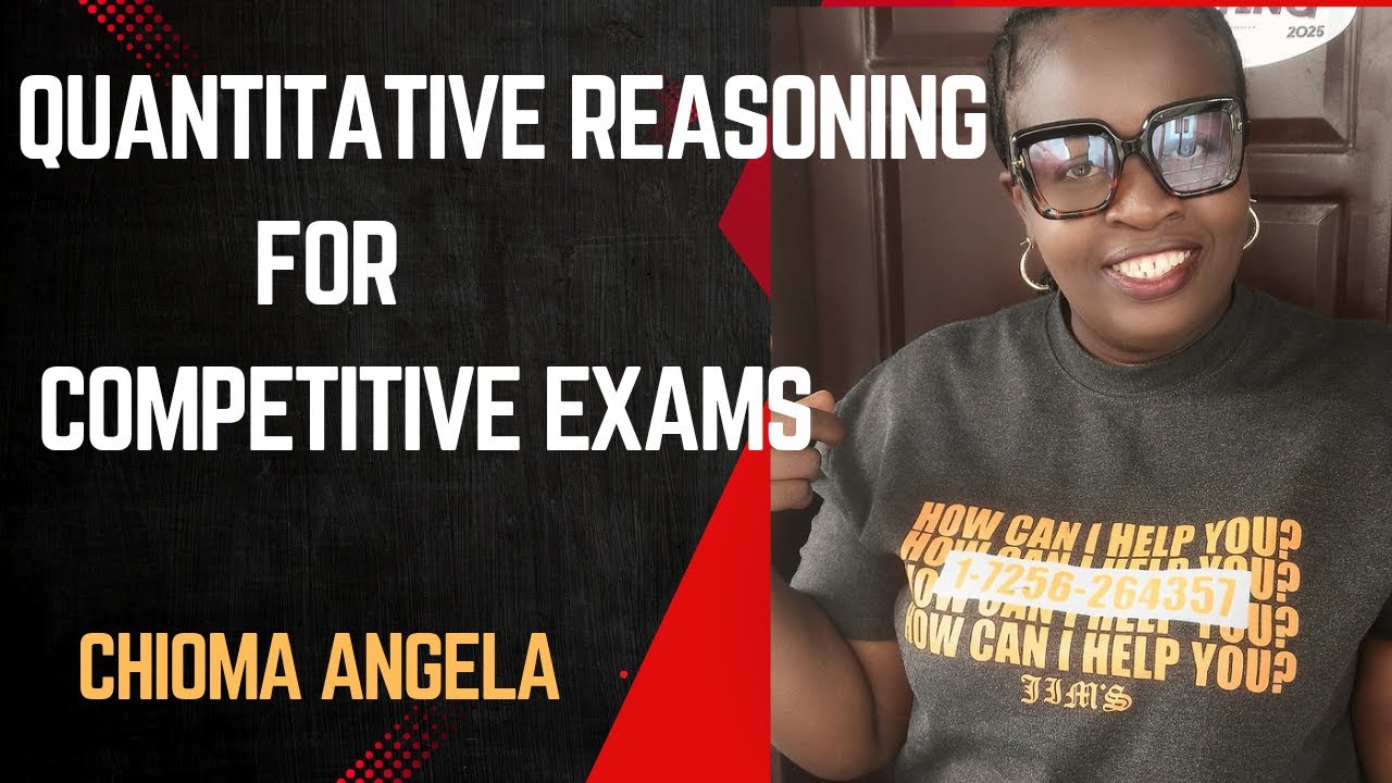Quantitative Reasoning for Competitive Exams #maths - YouTube