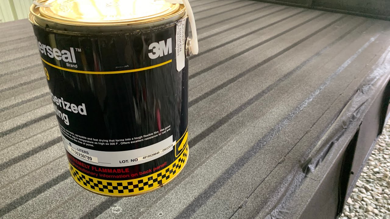 3M rubberized coating para sa drop side flooring ng bagong toyota ...