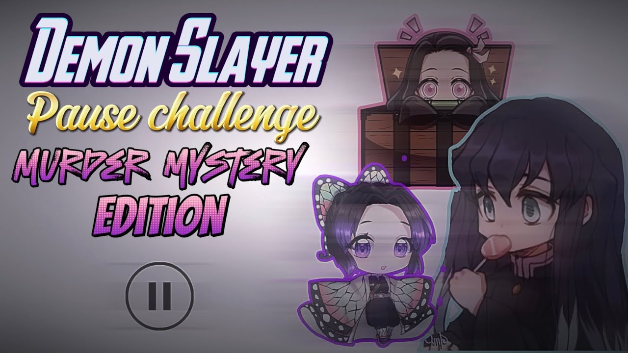 Demon Slayer pause challenge murder mystery #demonslayer - YouTube