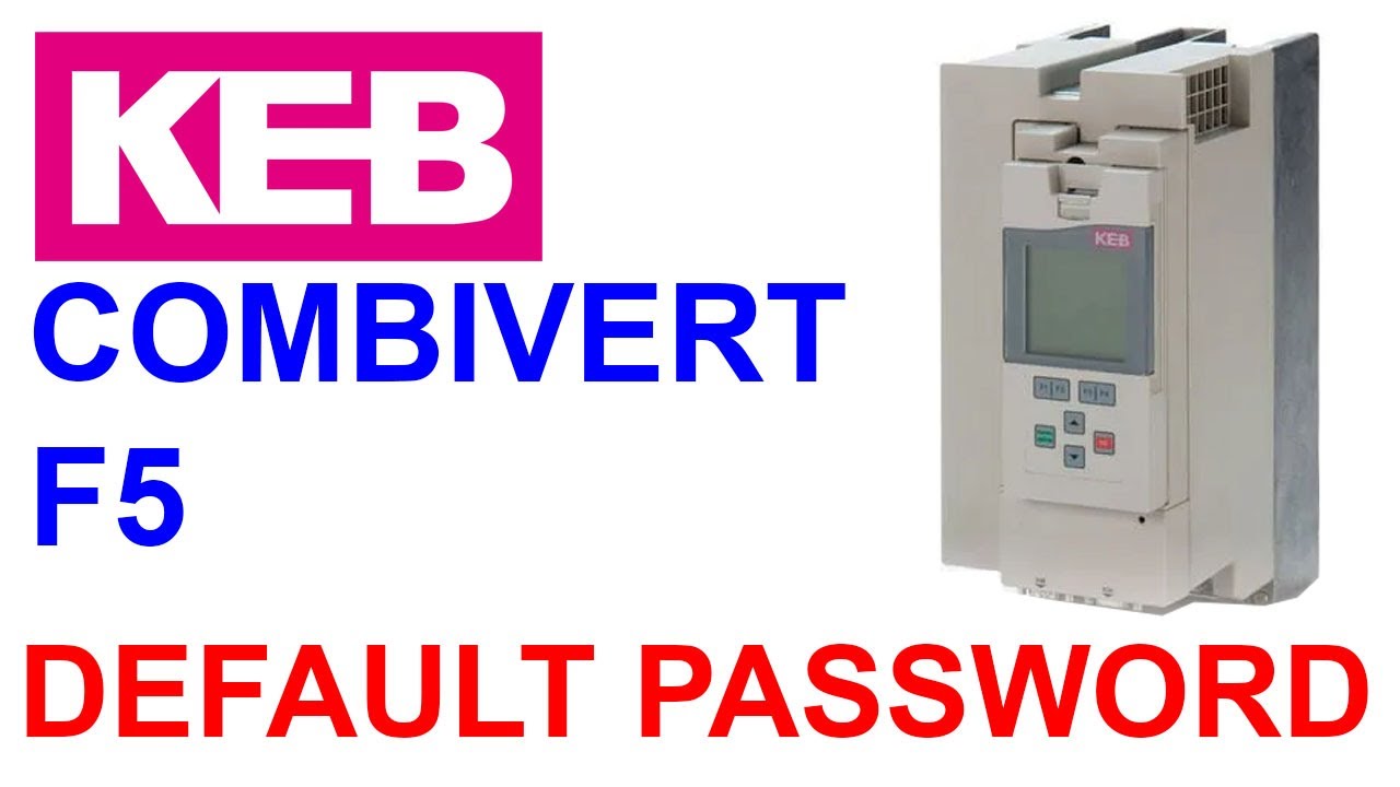 KEB Combivert F5 series - Default password / Access Level overview ...