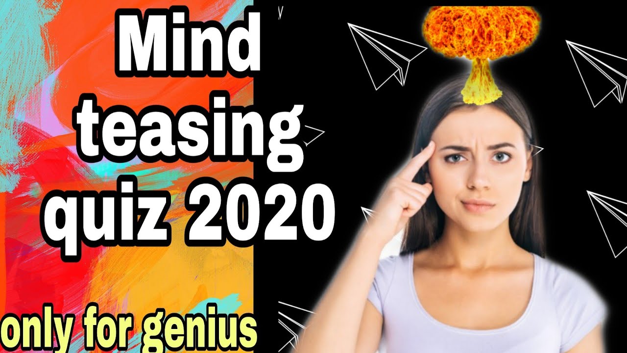 5 questions only genius can answer 2020|Mind teasing quiz||riddle 2020 ...