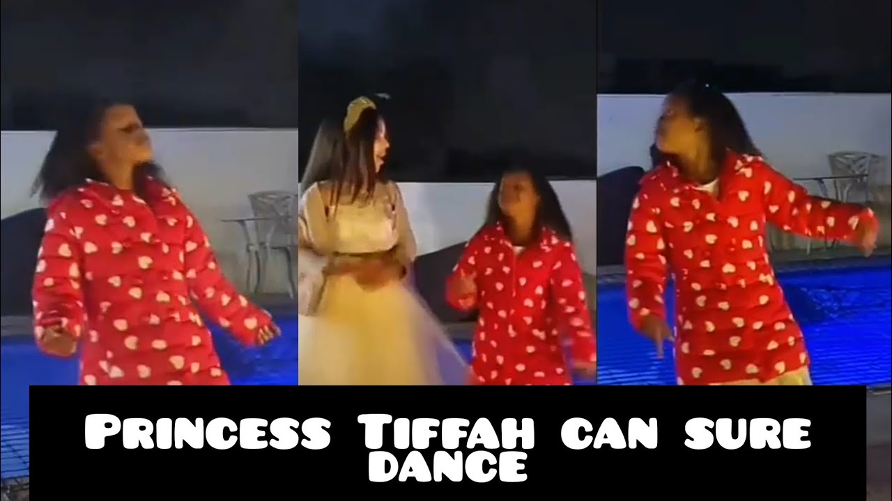 Awww😍 See How PRINCESS TIFFAH entertained GUESTS with her amazing DANCE ...