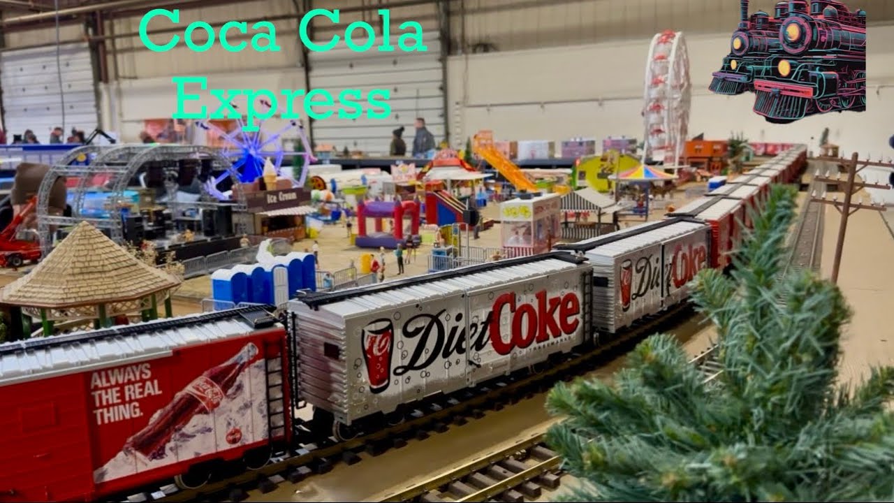 COCA COLA MODEL TRAIN, AMHERST RR 2026 - YouTube