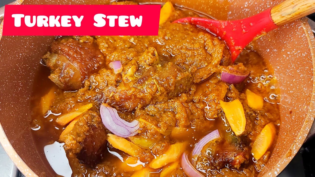 How To Make The Most Tastiest Ghanaian Turkey Stew Recipe - YouTube