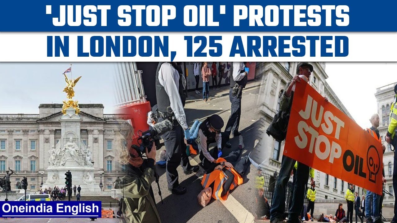 UK: What do the 'Just Stop Oil' protestors hope to achieve | Oneindia ...