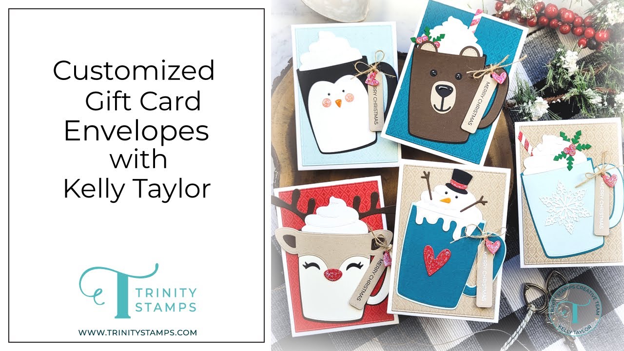 Customized Gift Card Envelopes with Kelly Taylor - YouTube
